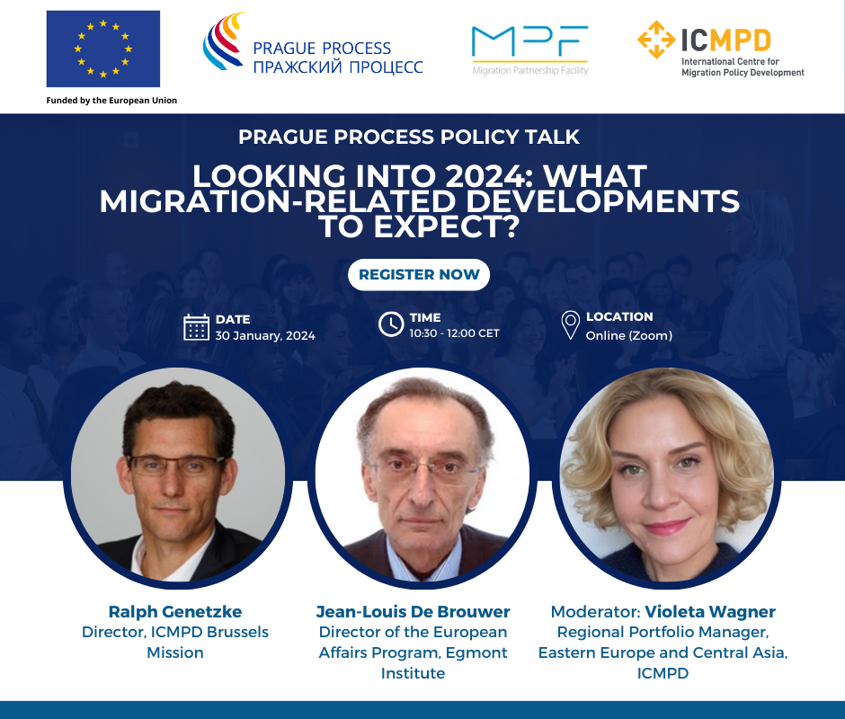 Policy Talk: ‘Looking into 2024: What migration-related developments to expect’ - Prague Process